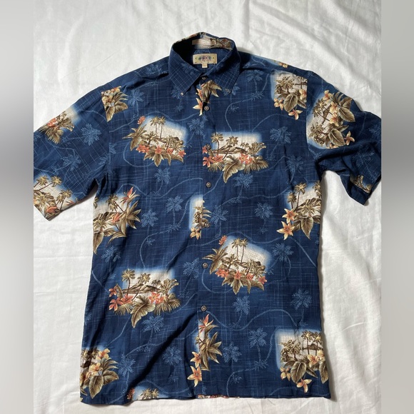 campia moda | Shirts | Vintage Campia Moda Tropical Hawaiian Button ...